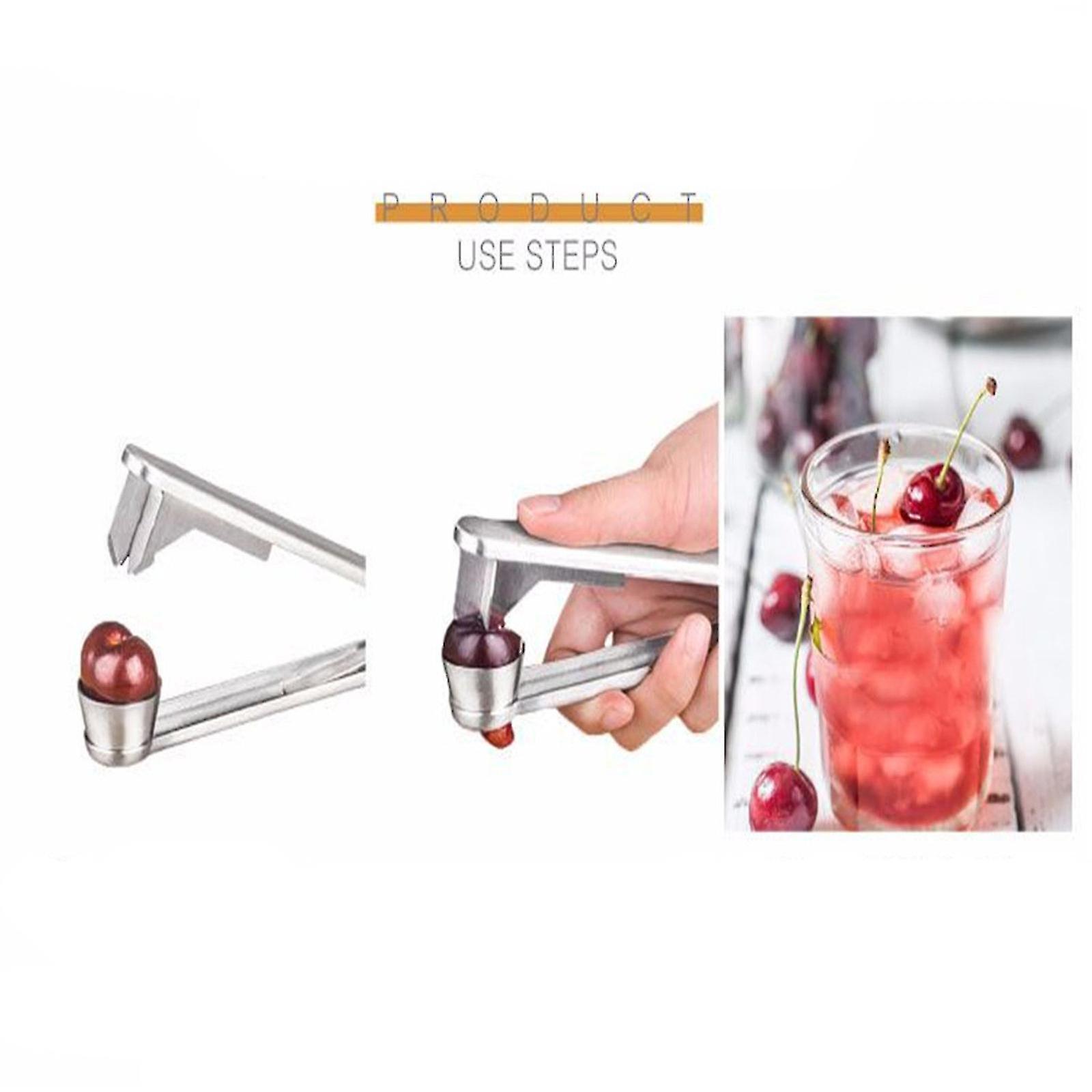 Stainless Steel Cherries Core Remover, Cherries Pitter Tool | Fruugo UK
