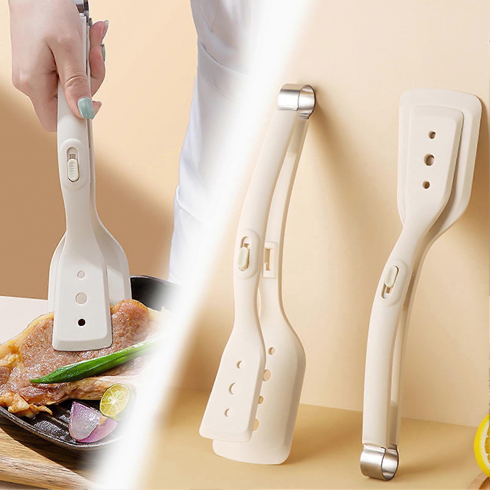 Silicone Kitchen Tongs for Cooking, Multifunctional Non-Stick Special ...