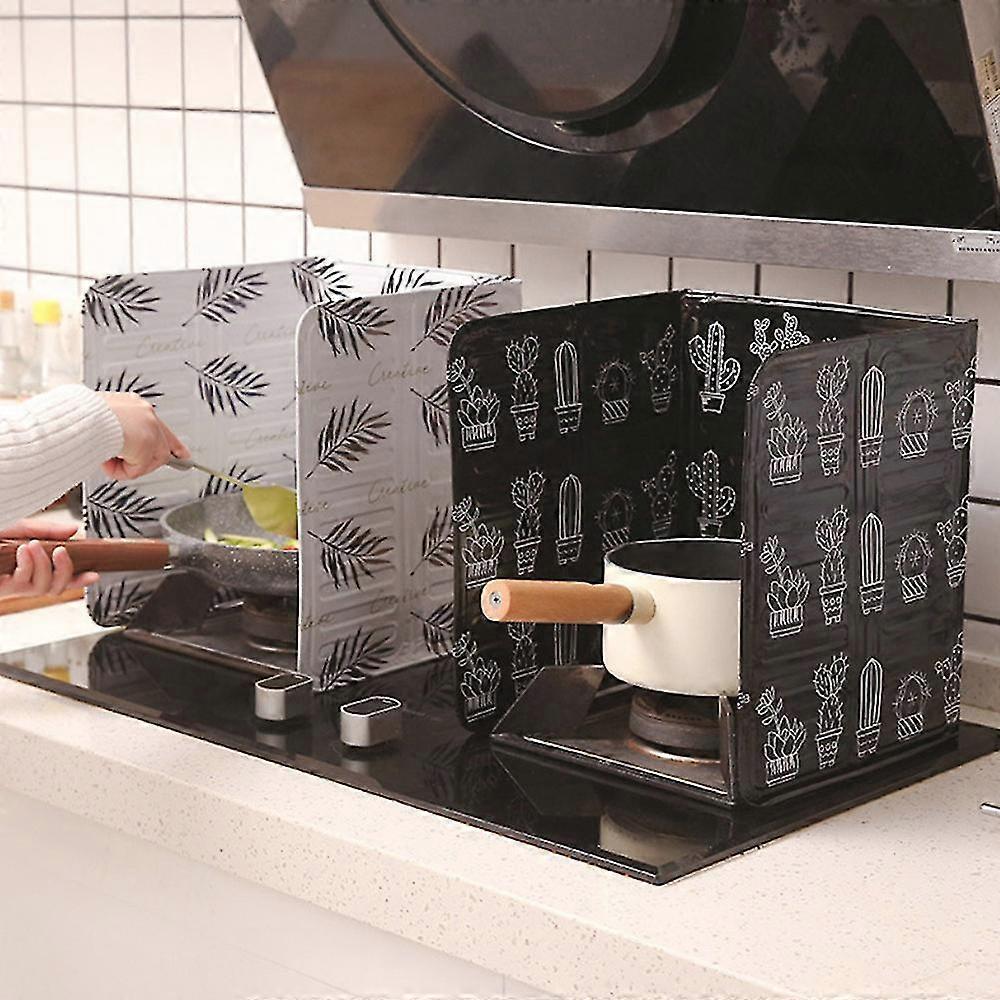 Folding Anti Splatter Kitchen Oil Screen Splash Cover Stove Guard ...