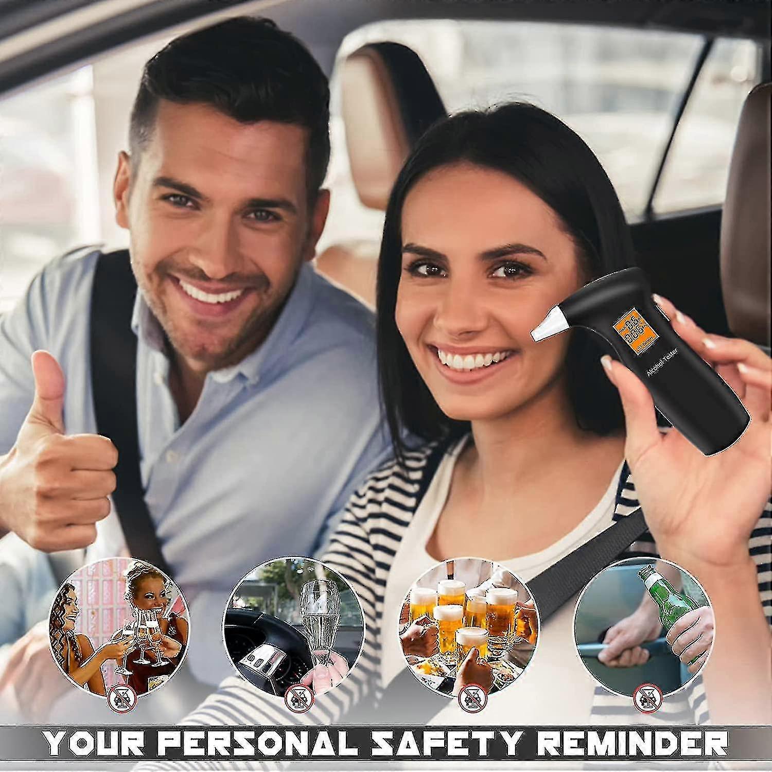 Alcohol Tester Police Precise Alcohol Measuring Devices With 12 ...