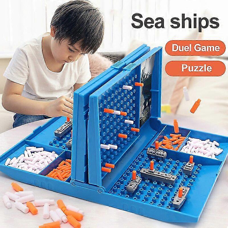 Battleship Board Game Cooperative Board Game Naval Chess Game The Sea ...