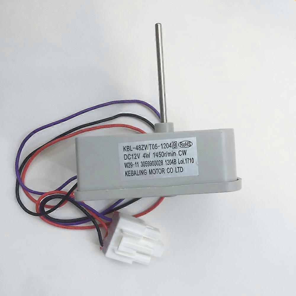 Applicable FOR TCL fan motor KBL-48ZWT05-1204 DC12V 4W 1450r/min CW W29 ...