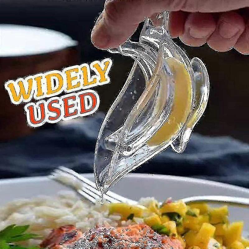 5pcs Lemon Juicer Clip Acrylic Manual Lemon Slice Squeezer Convenient ...