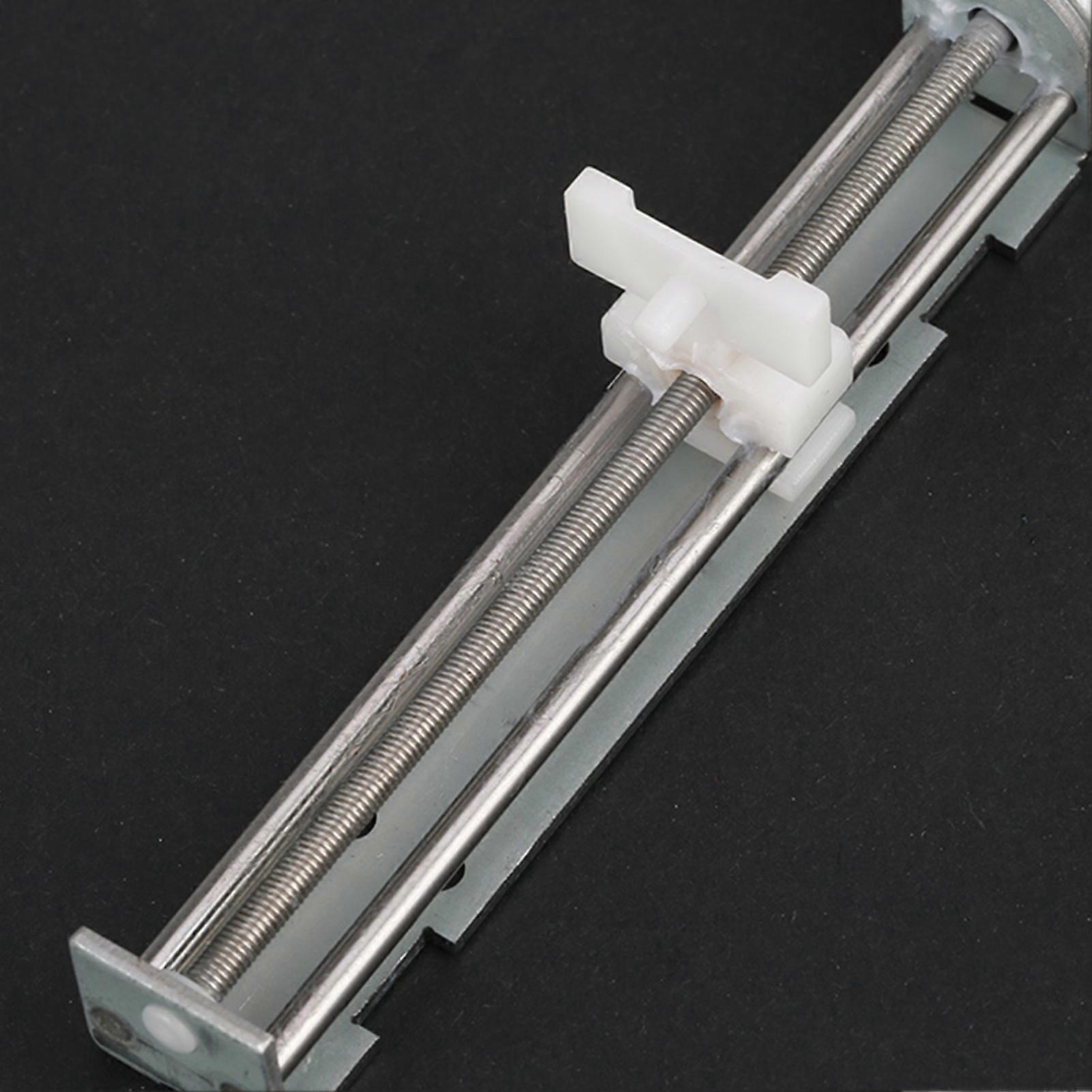DC 12V Stepper Motor with Linear Screw Nut Slider for DIY Laser ...