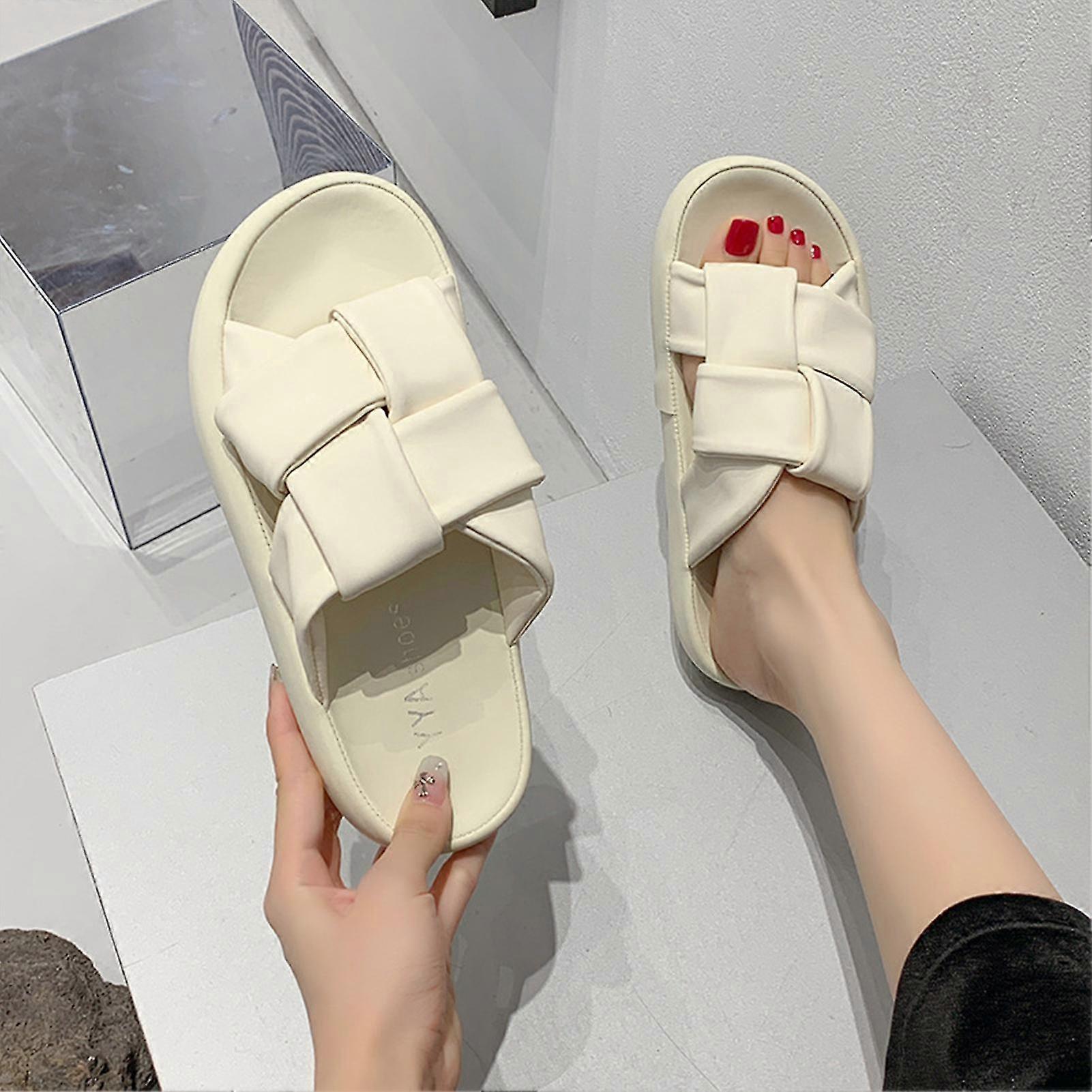 Women Open Toe Slide Slippers Female Non-slipped Sandals Suitable For ...