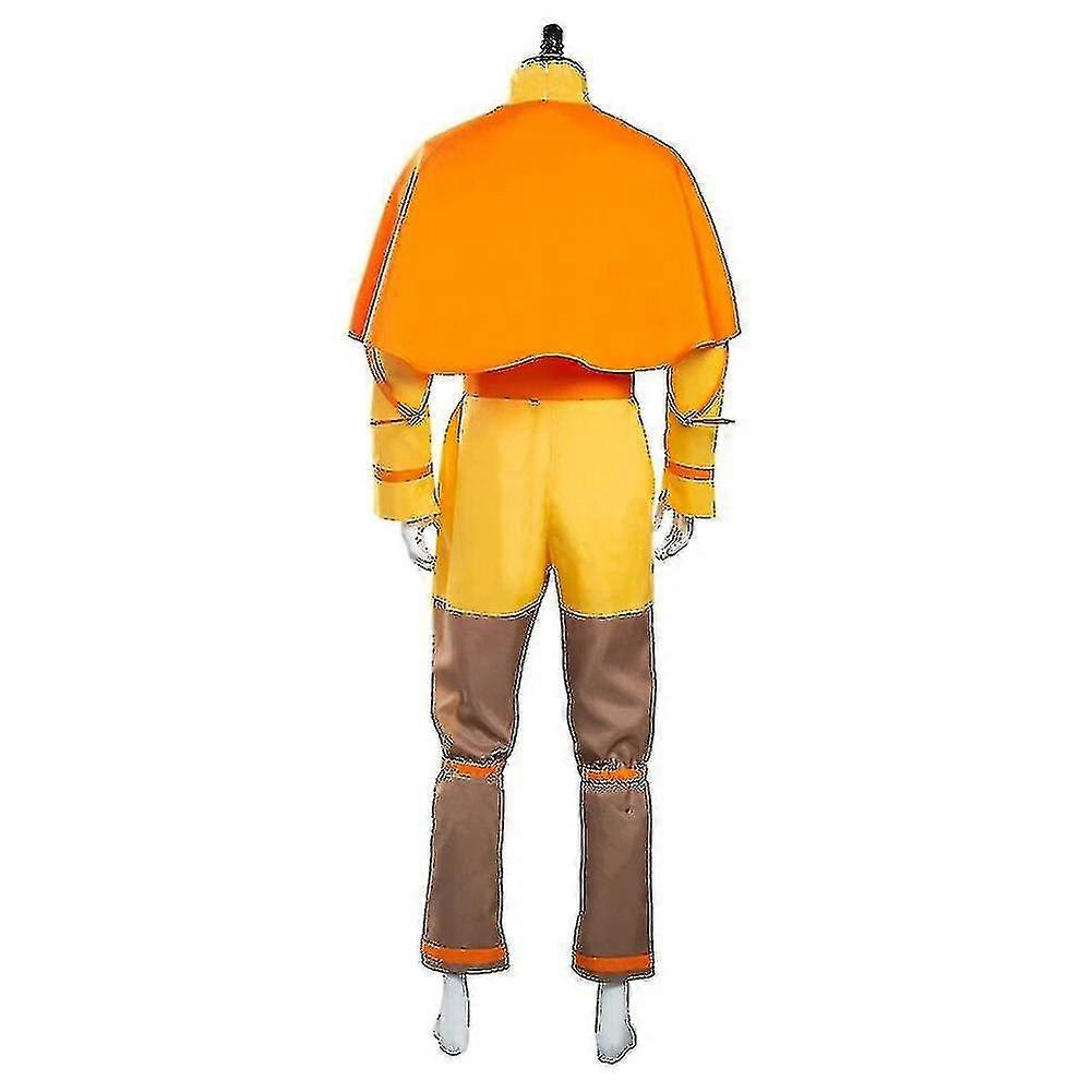 high quality Avatar:The Last Airbender Avatar Aang Costume Jumpsuit ...