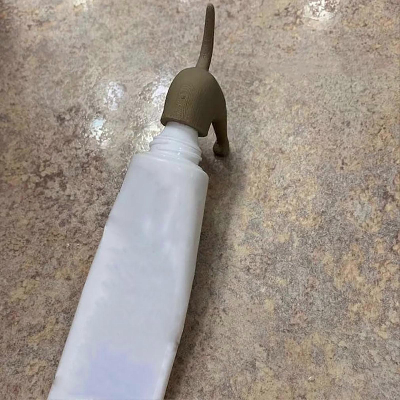 Pooping Dog Butt Toothpaste Topper Screw Cover Universal Funny Dog Butt ...