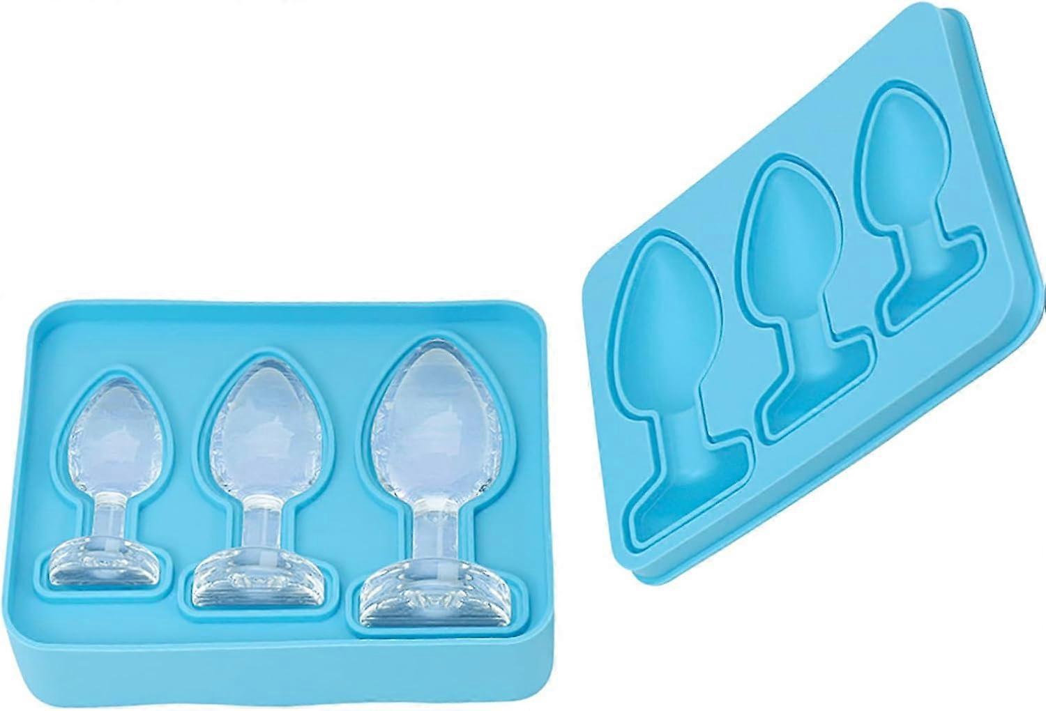 Prank Butt Plug Shaped Ices Cubes Trays, Funny Silicone Mold for DIY ...