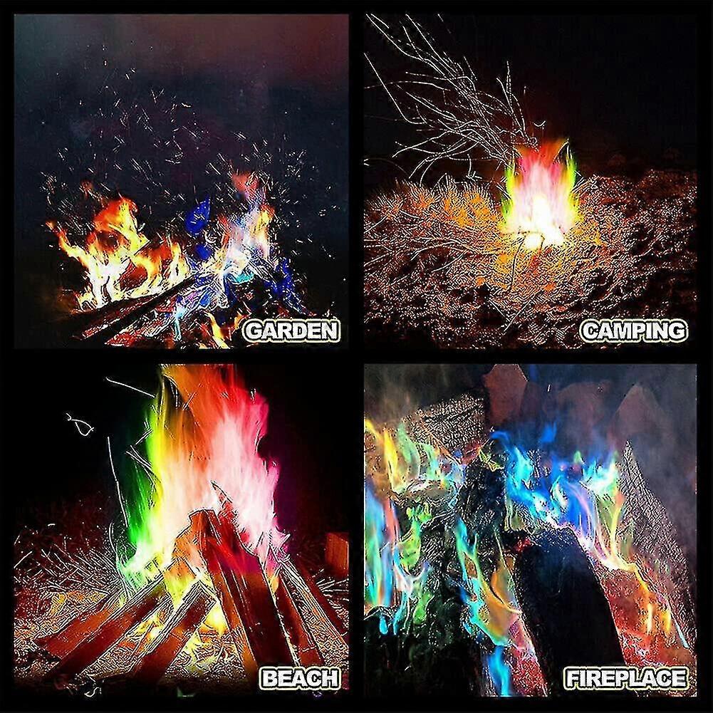 10pcs Magical Flames Fire Color Changing Packets For Fire Pit ...