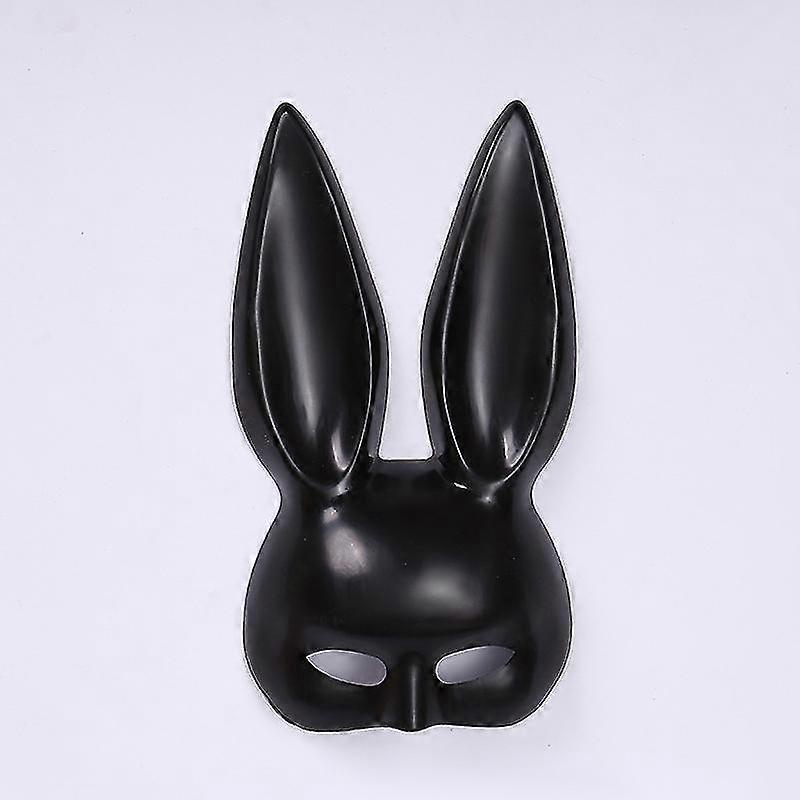 Rabbit Mask Men Women Easter Bunny Ear Mask Halloween Carnival Party ...