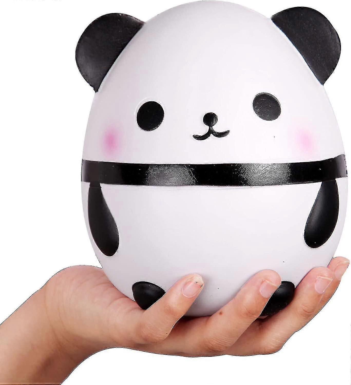 Squishies Panda Egg Jumbo Squishy Slow Rising Squeeze Toys Scented ...