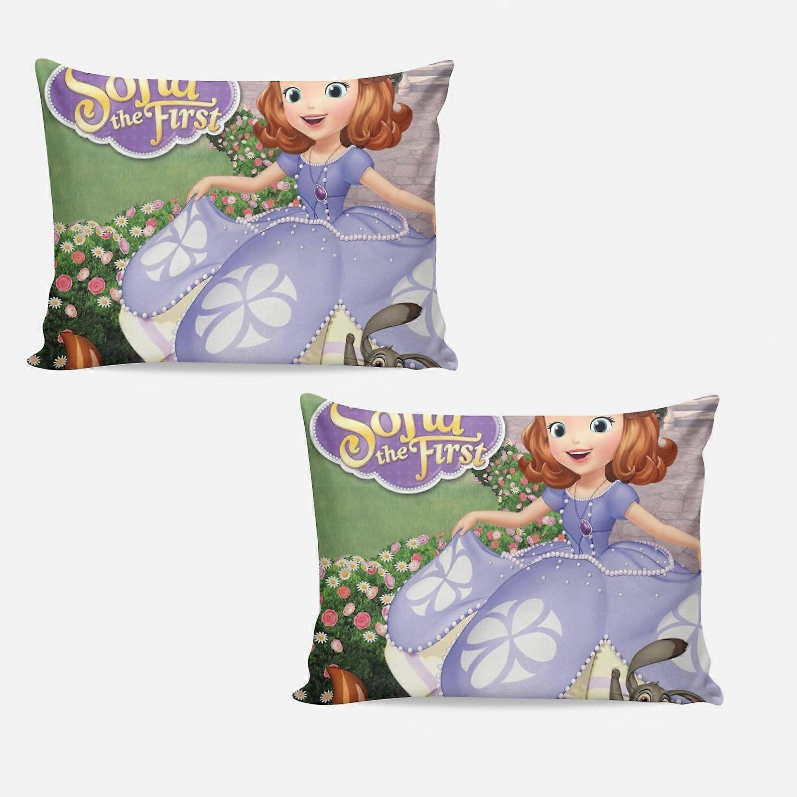 v6445 Bed Sheets Bedding Sofia the First 3-Piece Bedding Set1 Quilt Cover +2 Pillowcases For ...
