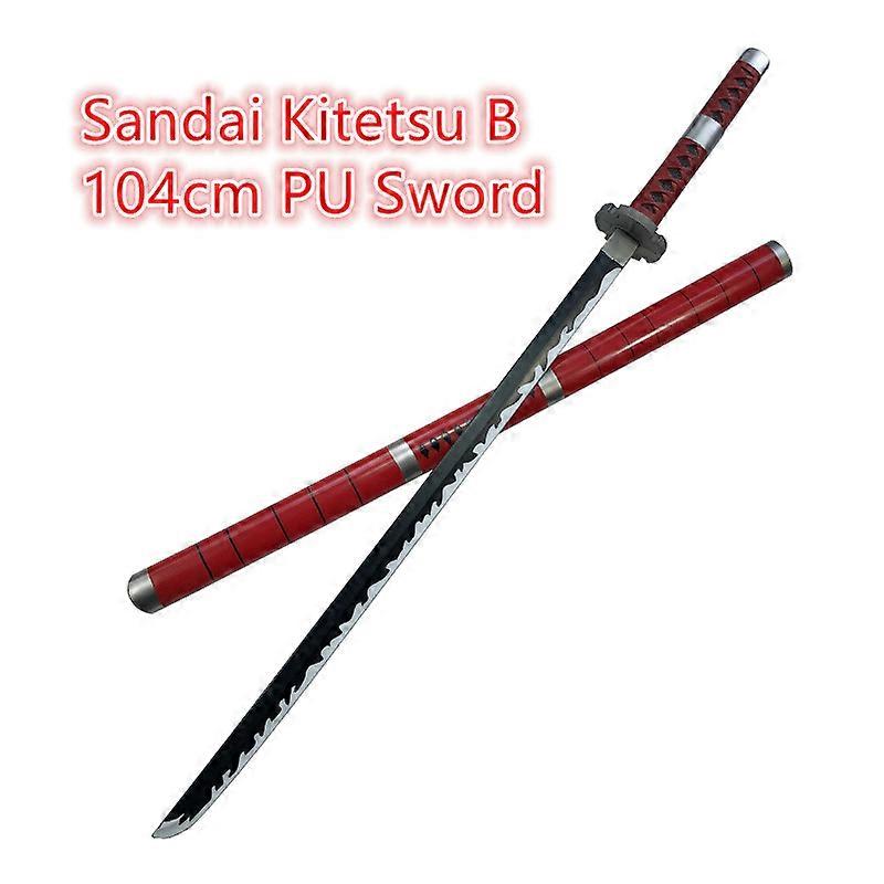 104cm Sword Zoro Sword Kozuki Oden Yamato Purple Sword Weapon Cosplay ...