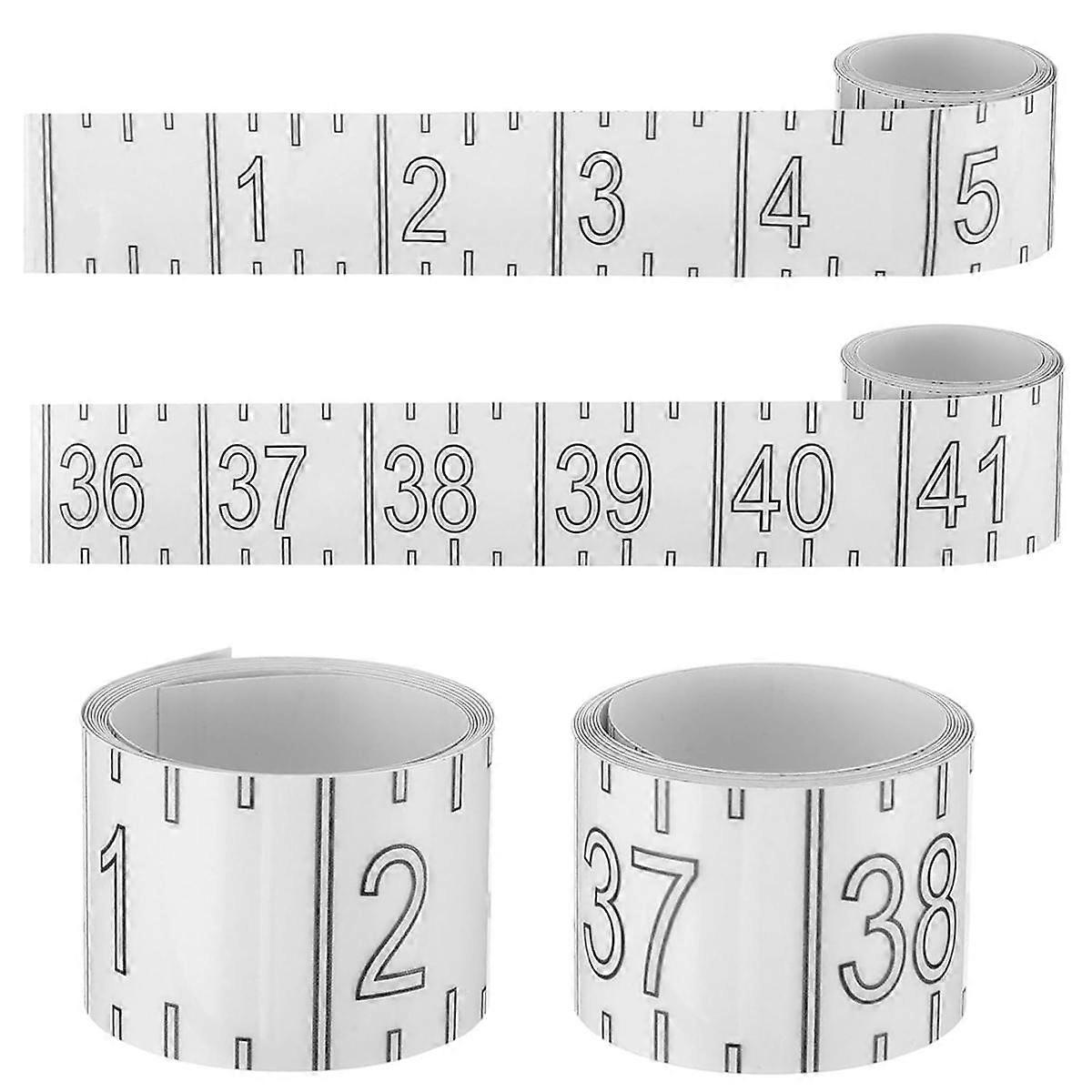 72 Inch Fish Measuring Tape Waterproof Fish Ruler Sticker Decal Clear ...