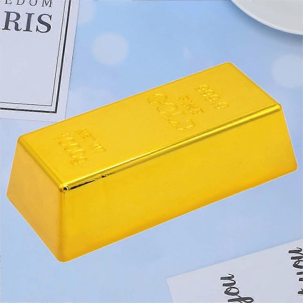 fake gold bar fake golden brick replica gold bar bullion gold bar ...