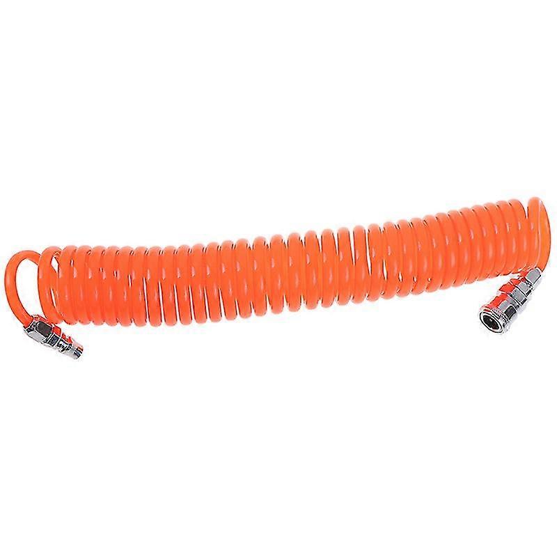 8mm x 5mm Flexible PU Recoil Hose Spring Tube 6M Pipe Parts for Air ...