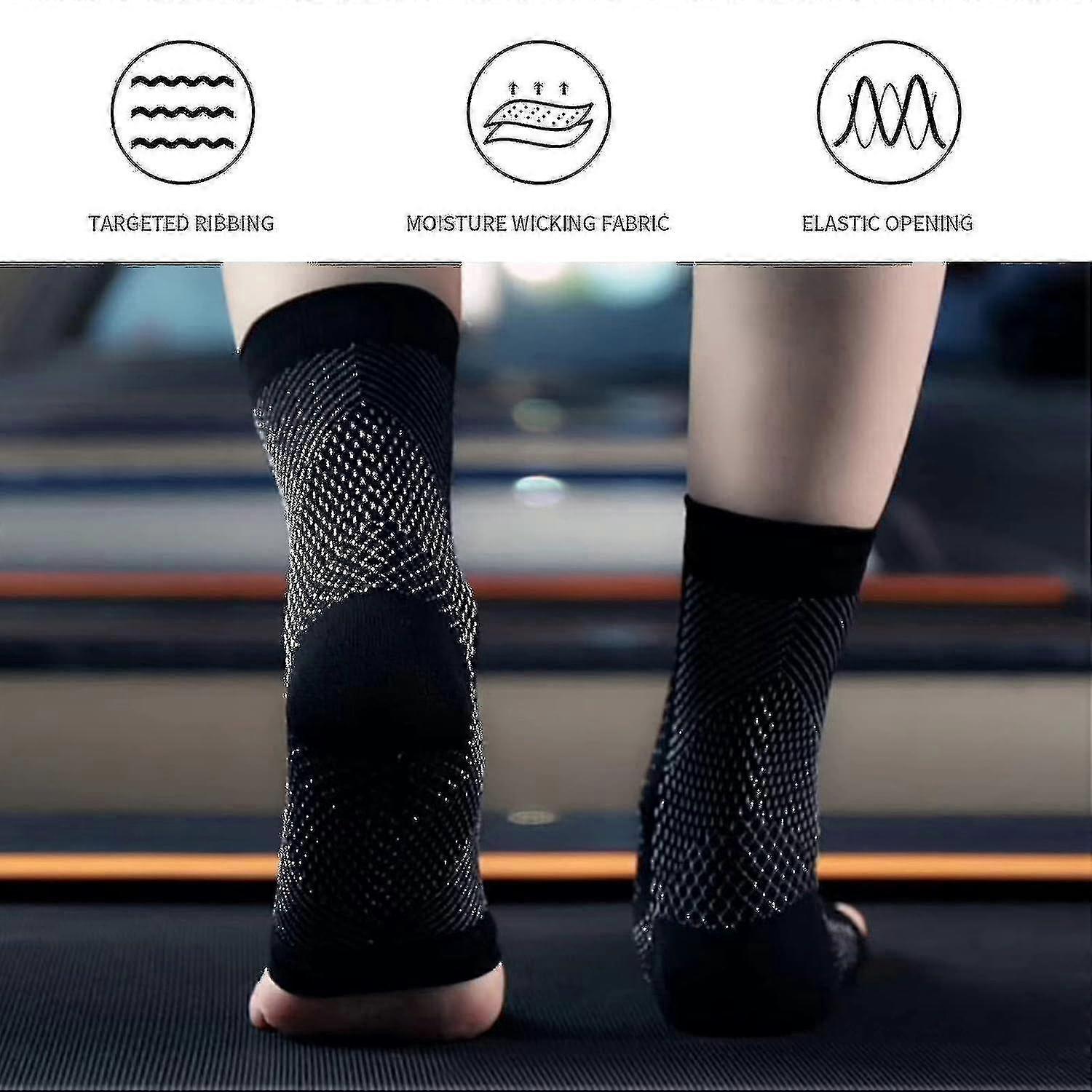 3 Pairs Neuropathy Socks, Soothe Socks For Neuropathy Pain, Tendonitis ...