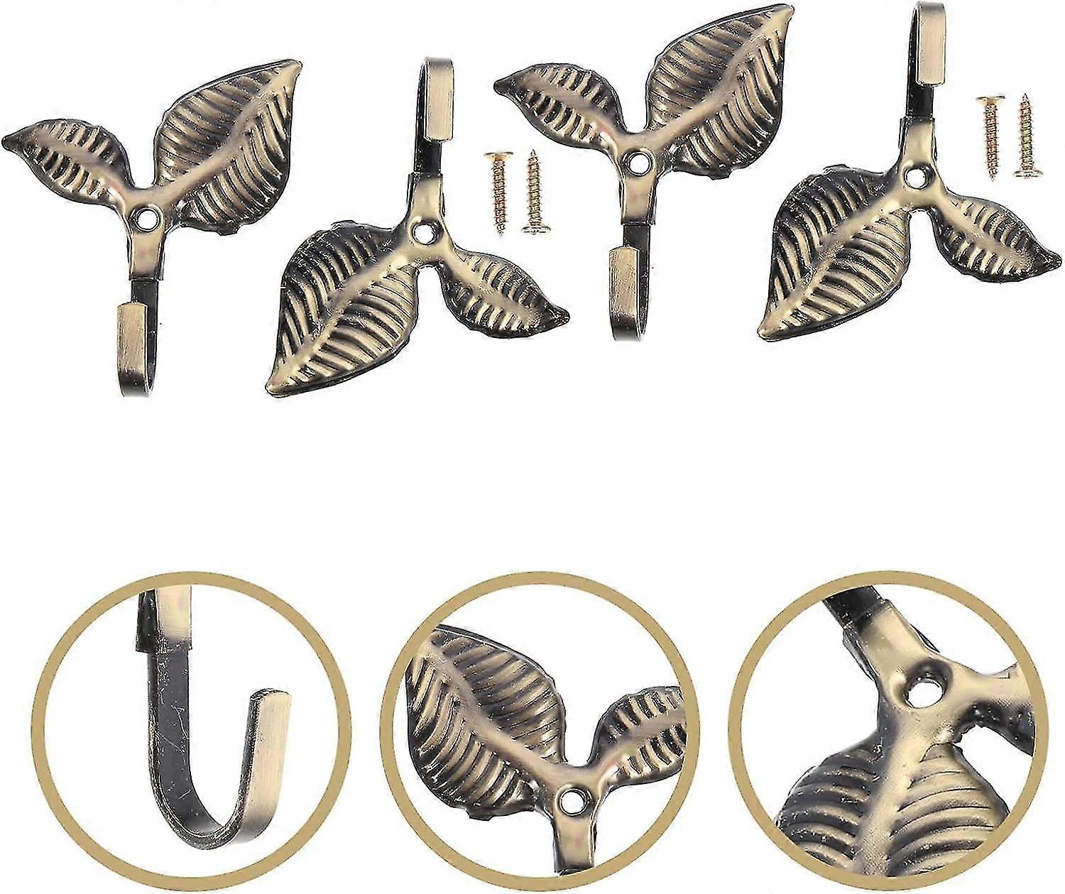 Vintage Decor Vintage Decor Handduk Krok 8 st Metallblad Blad ...