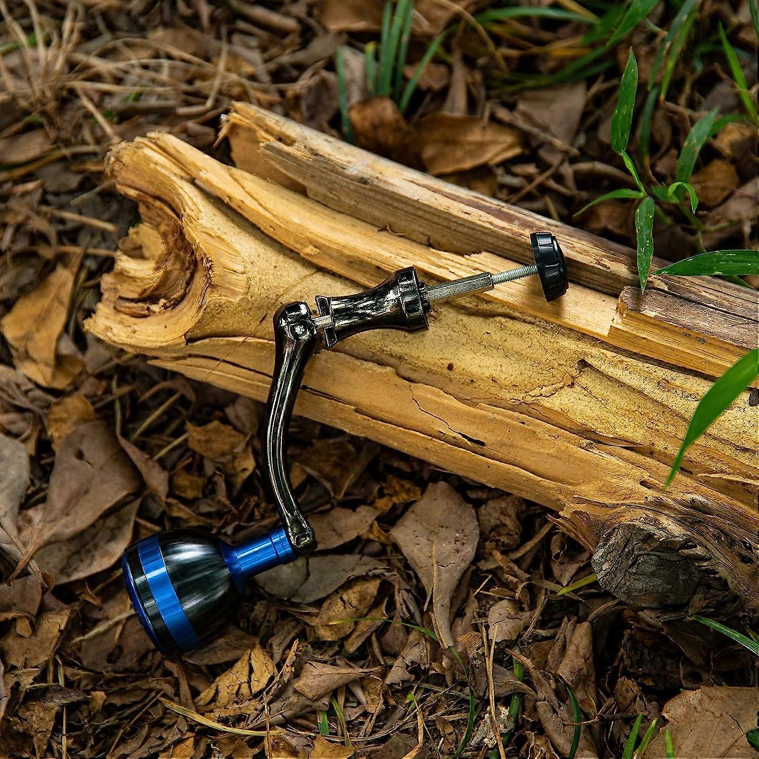 Spinning Reel Handle Metal Reel Replacement Handle Rocker Arm Grip with ...