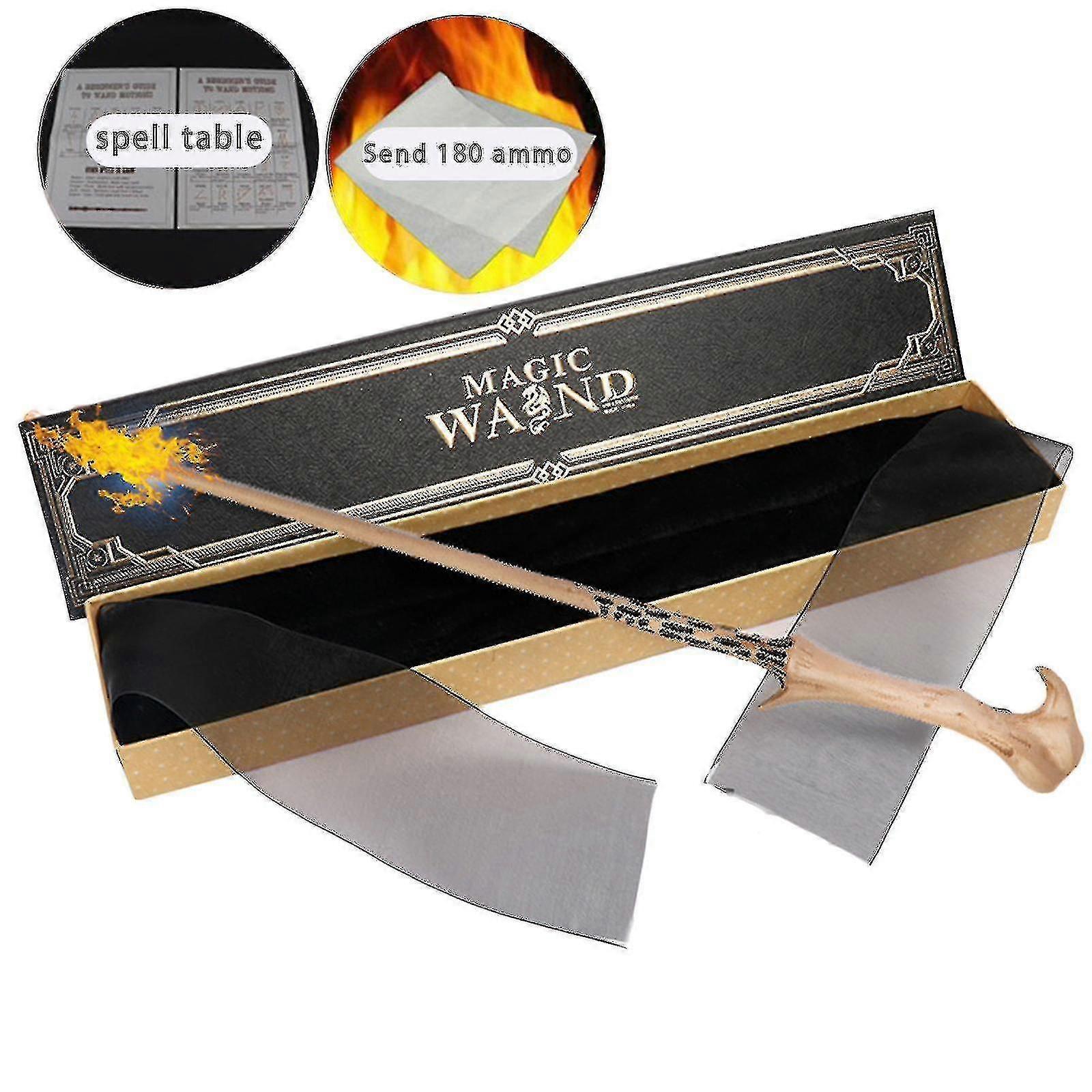 Huamade 2024 Harry Potter Magical Fire-breathing Wand Cosplay ...