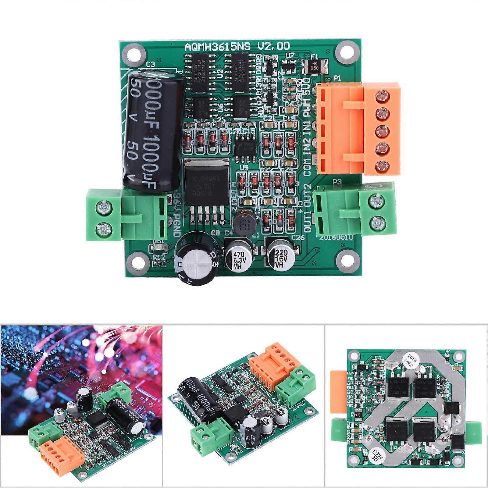 Large Power DC Motor Drive Board 12/24/36V H Bridge Positive and ...