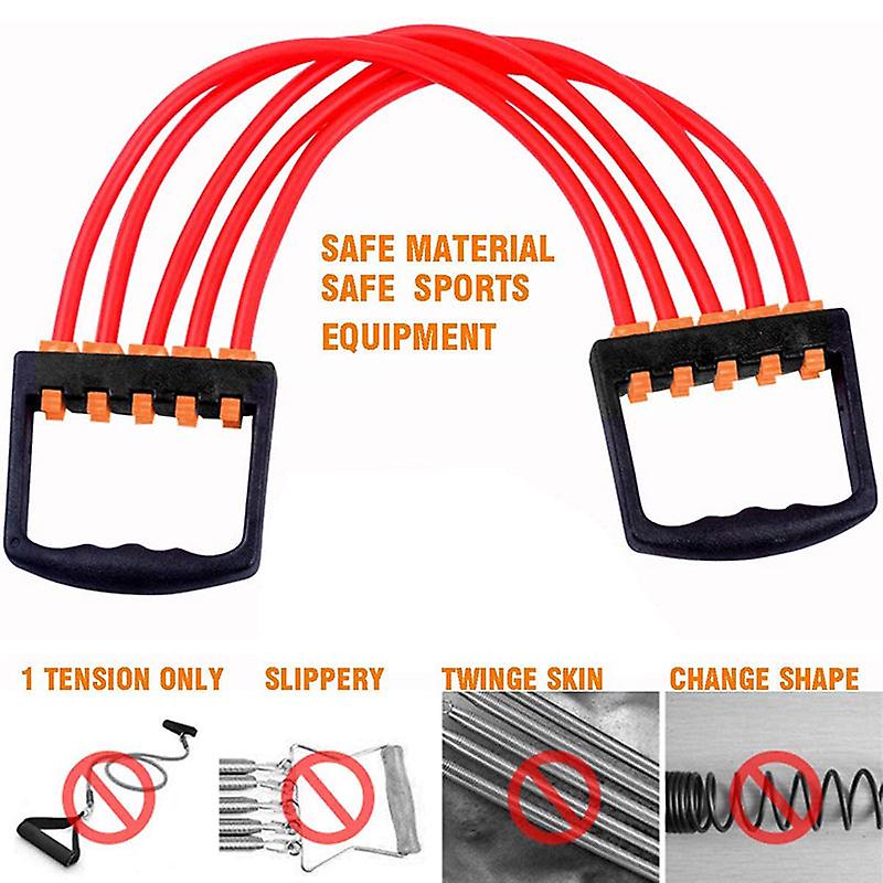 Profession expander resistance bands workout chest muscle crossfit ...