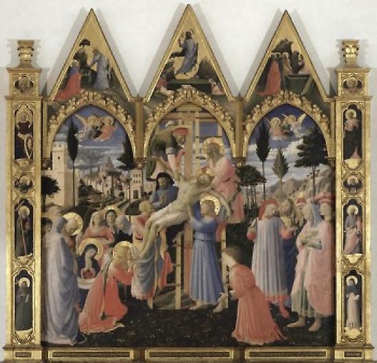 Descent from the Cross, Fra Angelico (ca. 1400-1455/Italian) , Museo di ...