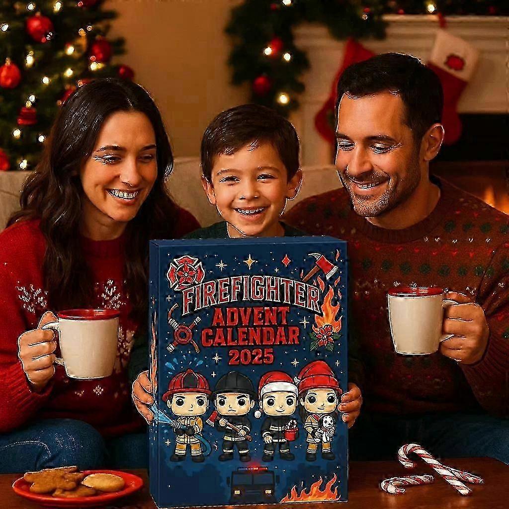 24 Days Firefighter Advent Calendar 25-26 | Fruugo UK
