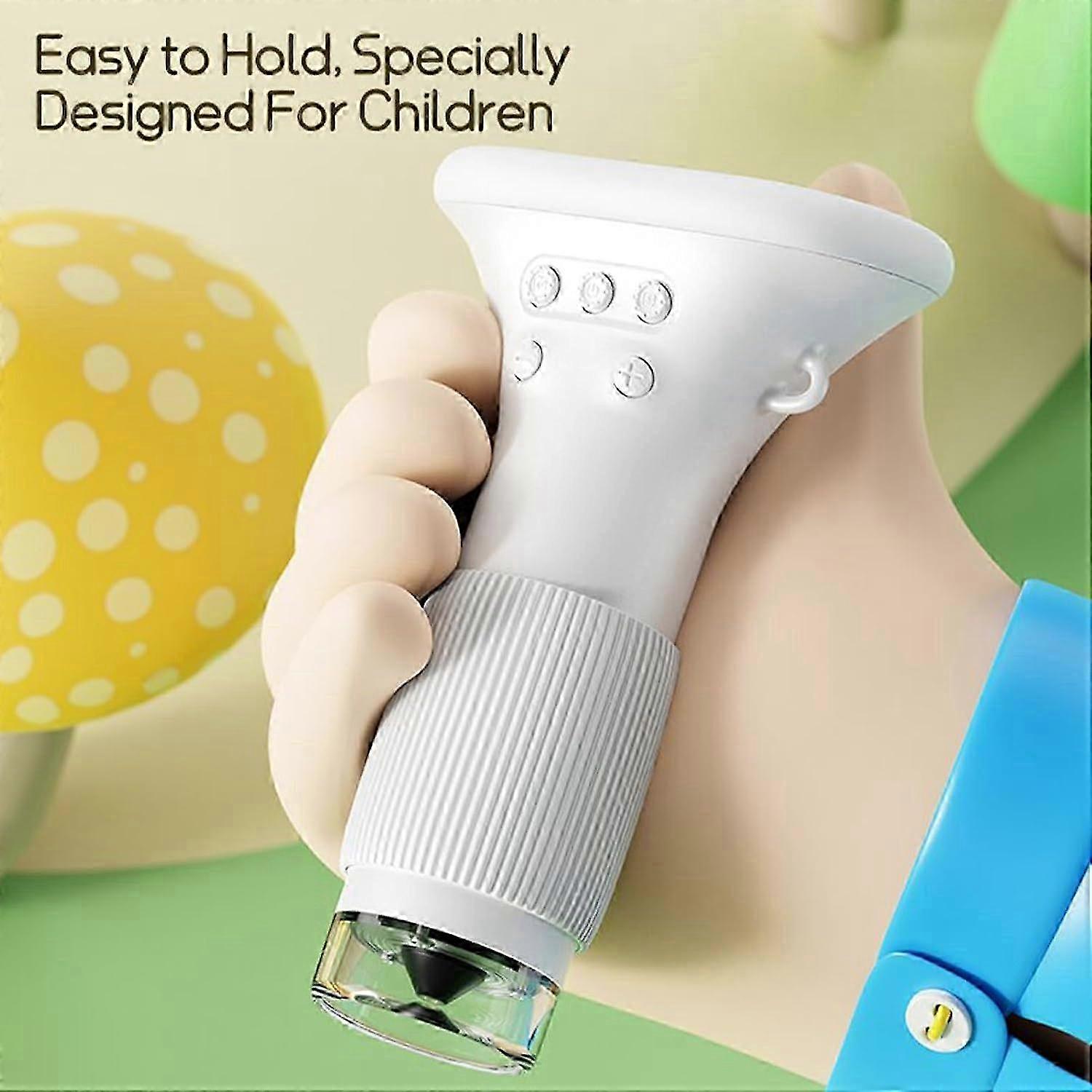 2026 Handheld Digital Microscope Pocket Microscope Mini Pocket Microscope for (White) | Fruugo AU