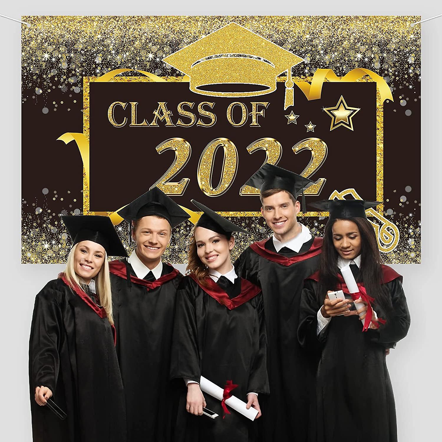 Class Of 2022 Decorations Congratulations Graduate 2022 Banner ...