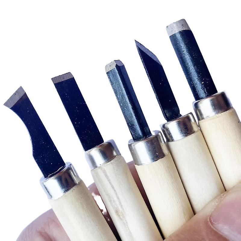 12 PCS Wood Carving Tool Set, Wood Carving Chisel Kit for Sculptor ...