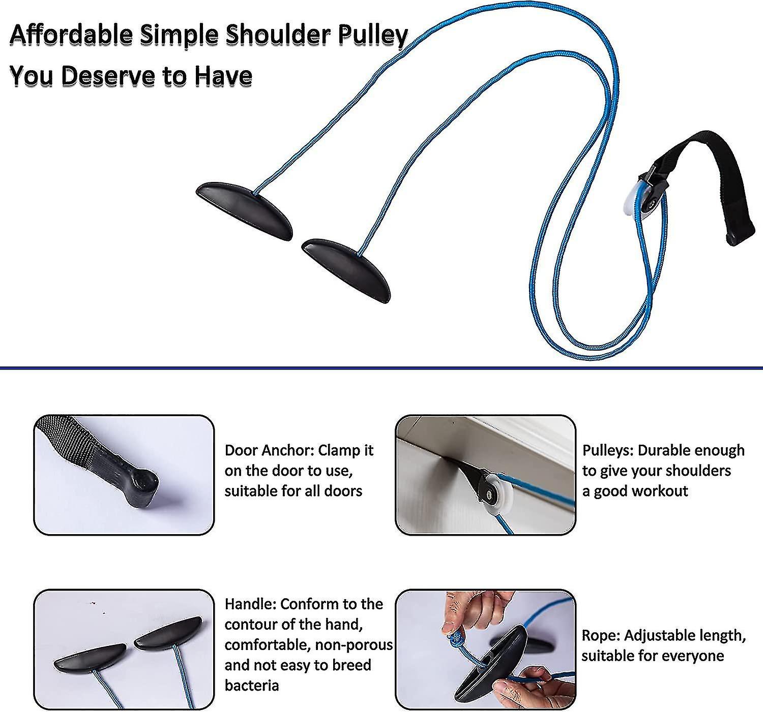 Shoulder Therapy Exercise Pulley System, Slim Shoulder Pulley For ...