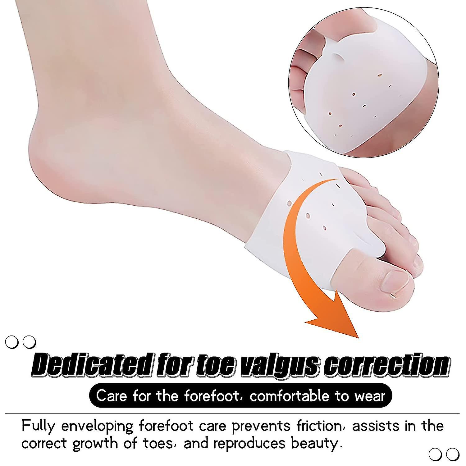Hallux Valgus Corrector 2 Pairs Orthotics For Hallux Valgus Epitact ...