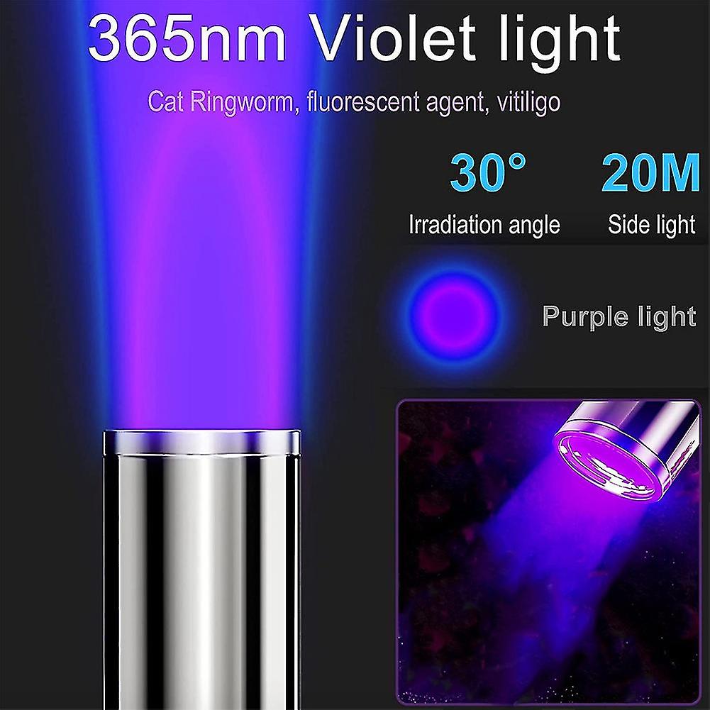 Wood's Lamp Portable,uv For /, Ringworm Detector, Pet Urine Detector ...