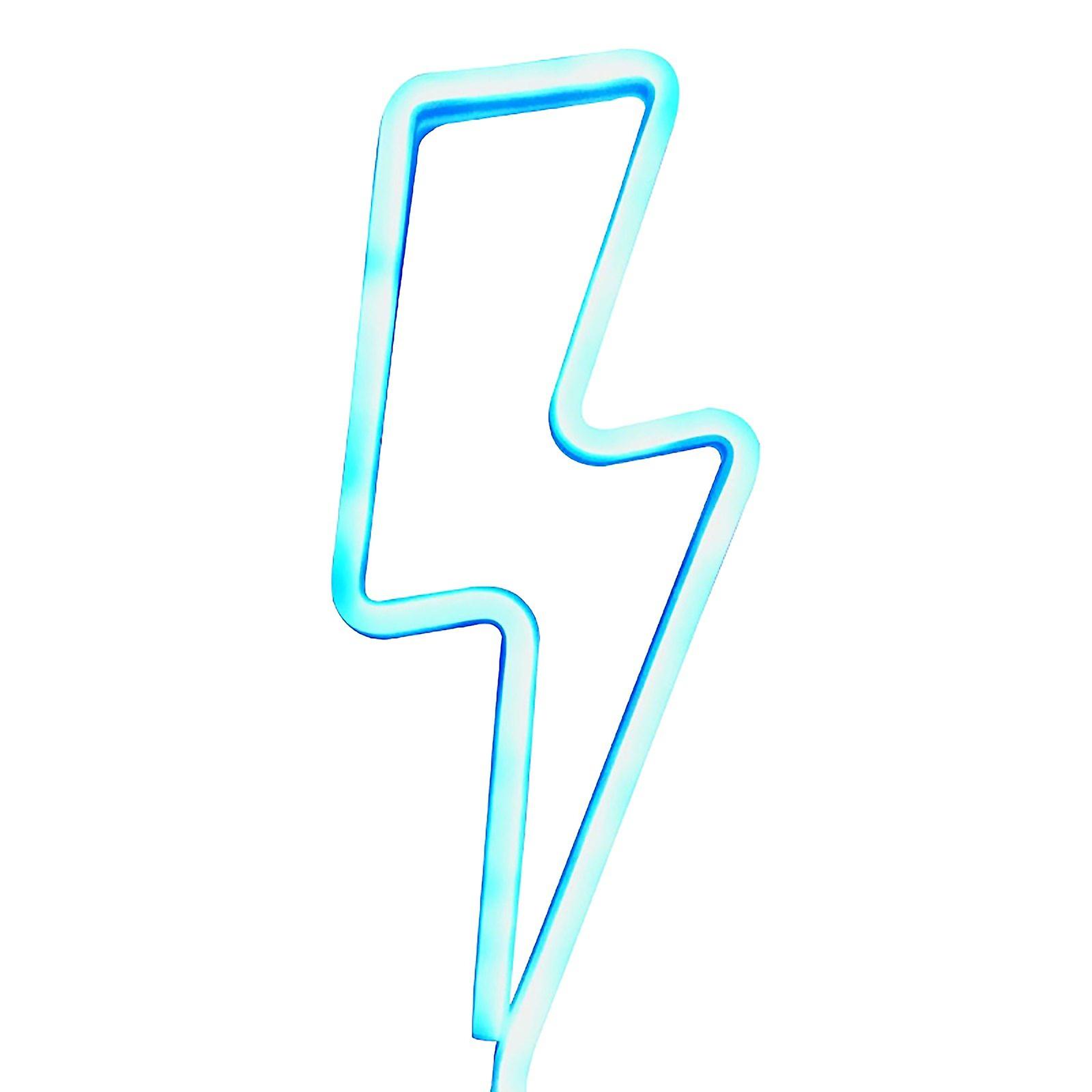 Led Neon Lightning Shaped Sign Light | Fruugo UK