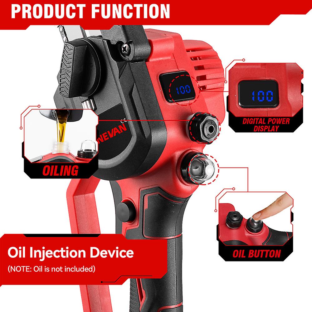 Onevan 8 Inch 4500w Brushless Electric Saw With Oil Can Cordless ...