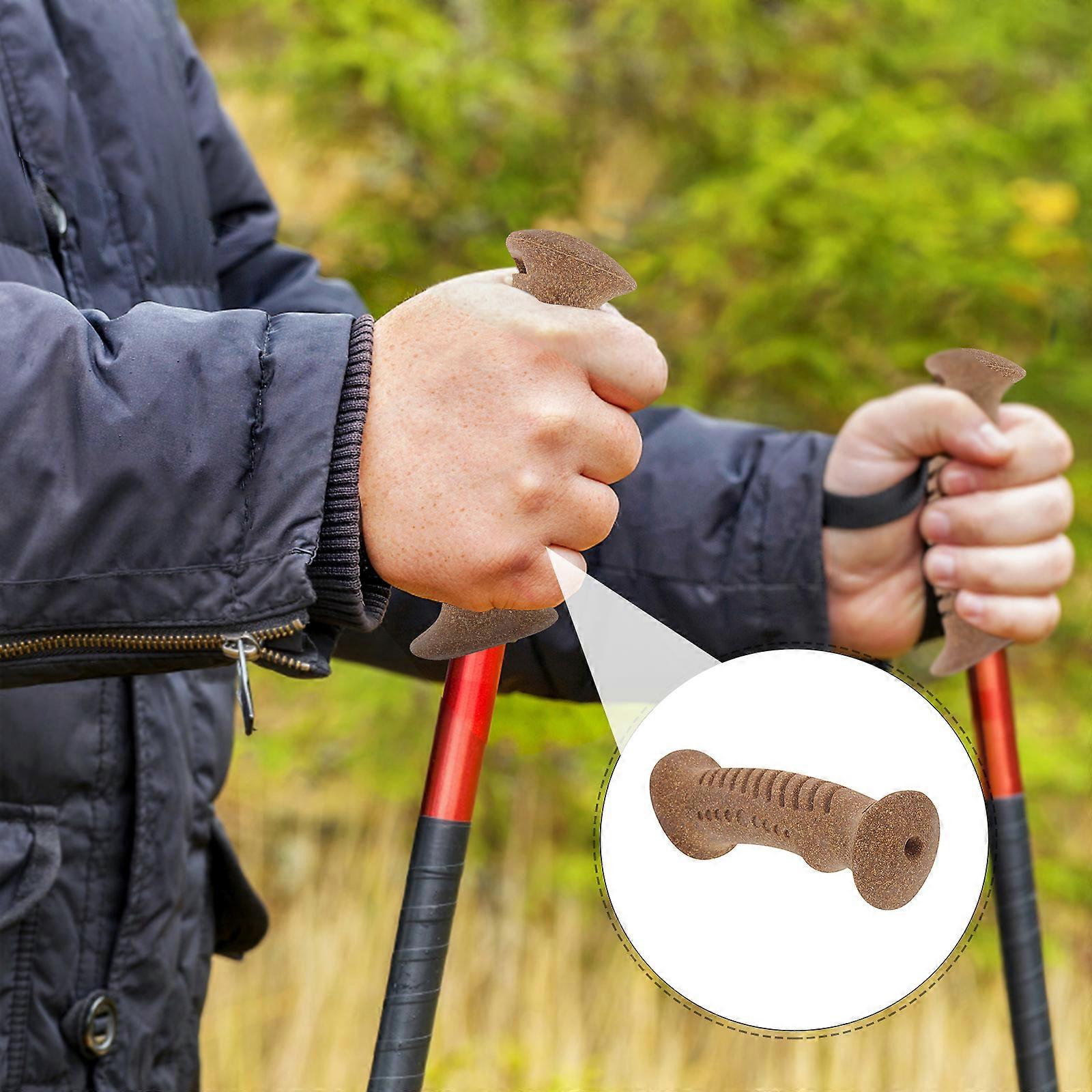 Cork Trekking Pole Handle Outdoor Hiking Pole Grip Replaceable Handle ...