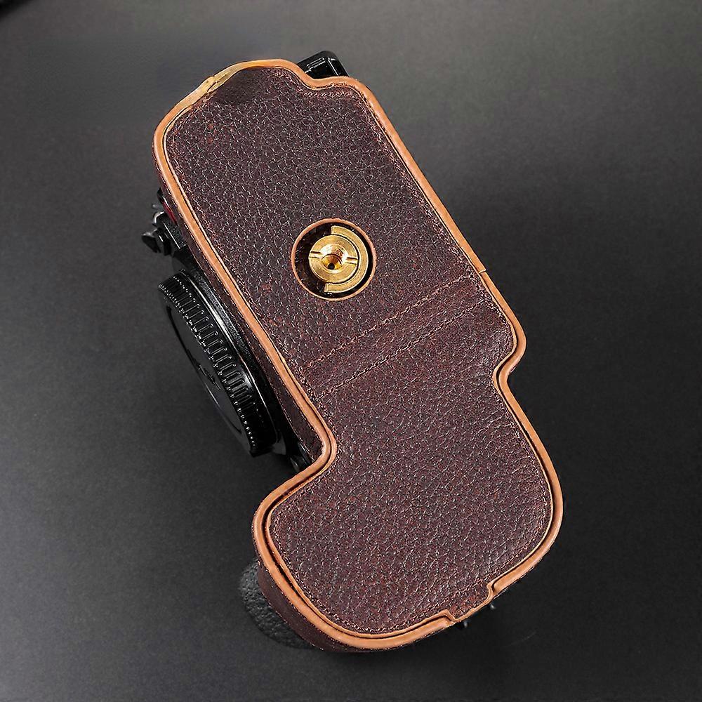 For Panasonic Gh6 Camera Bodysuit For Leather Camera Case Handle Half ...