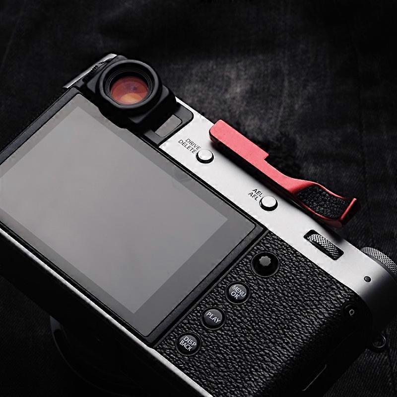 Metal Hot Shoe Hotshoe Thumb Up Grip Camera Hand Grip Leather Protect ...