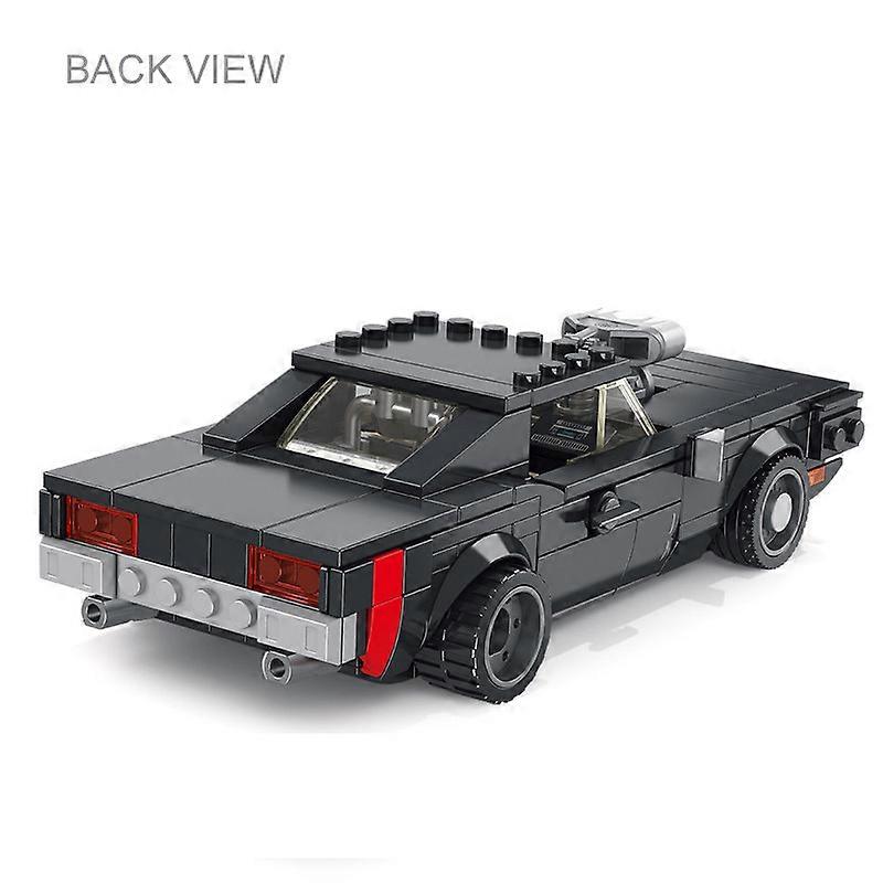 Creative Dodged Charger Racing Car Bricks Sports Vehicle Supercar MOC ...