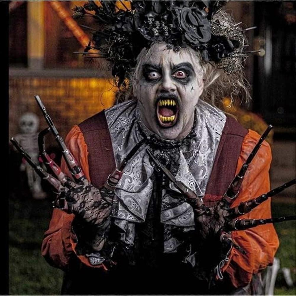 Halloween Articulated Fingers Scarry Fake Fingers Skeleton Hands ...