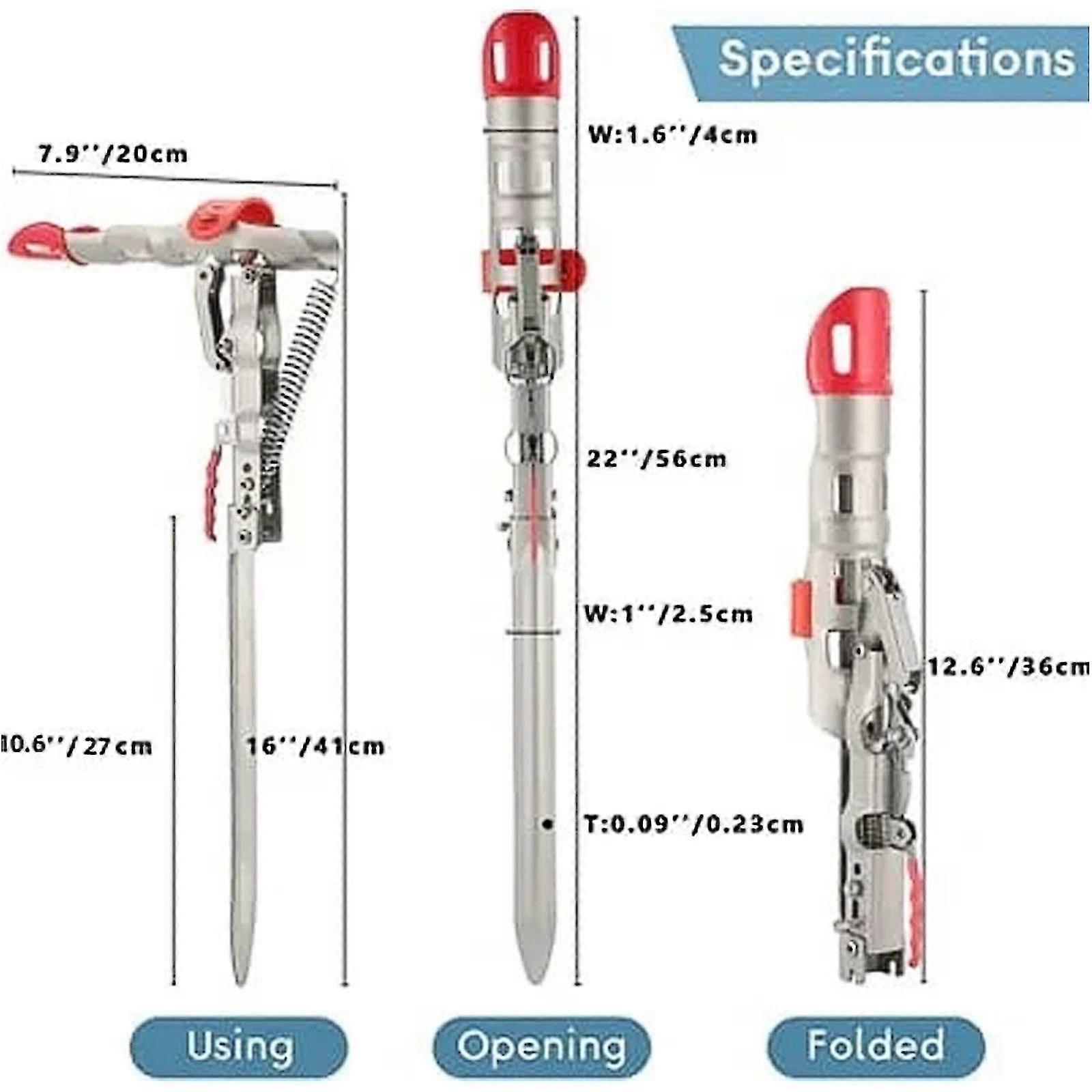 Automatic Fishing Bracket - Automatic Spring Fishing Rod Holder ...