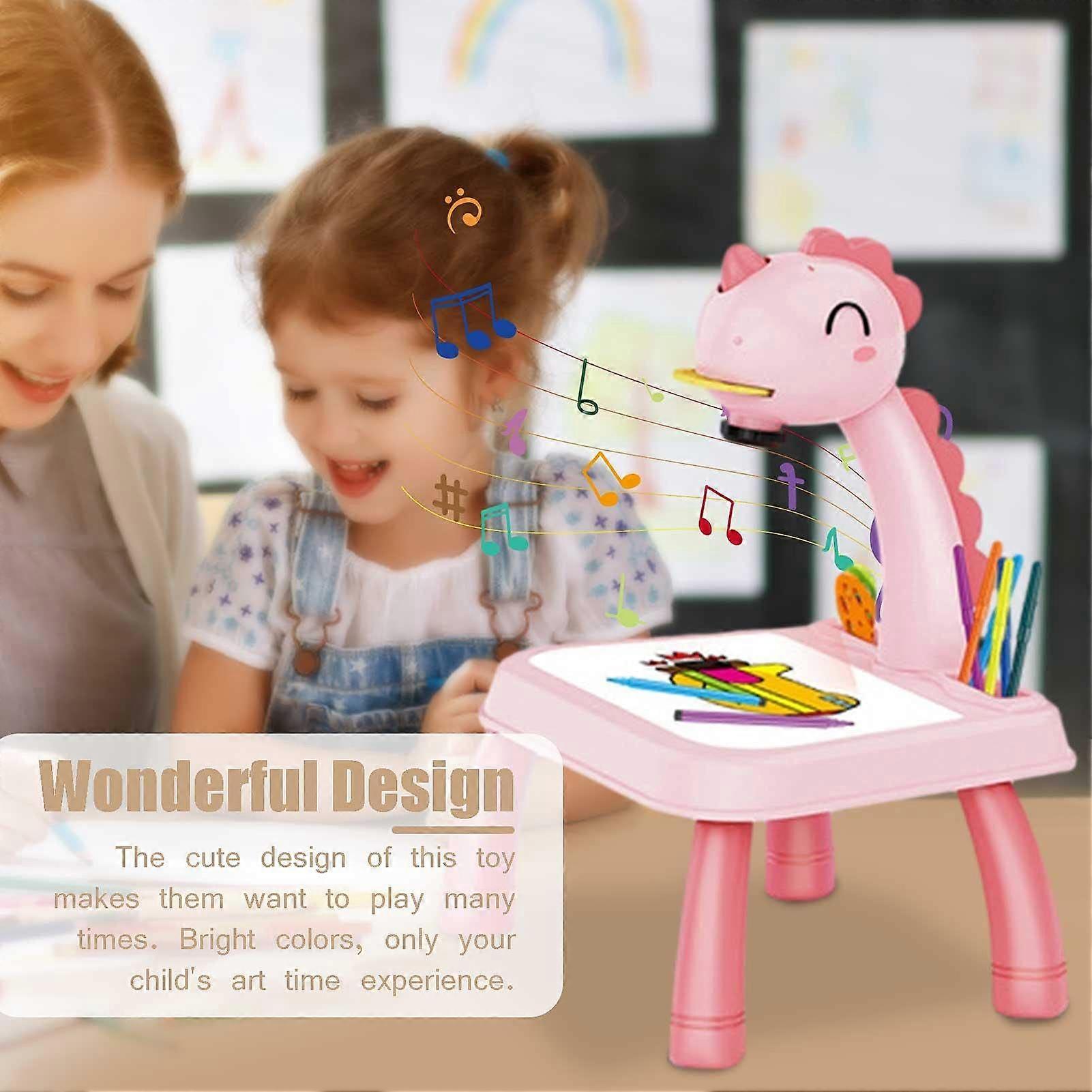 Drawing Projector Table For Kids Projection Drawing Board Cartoon ...