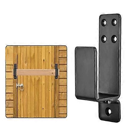 2PCS Barricade Bracket, Metal Corner Safety Door Lock Bracket for ...