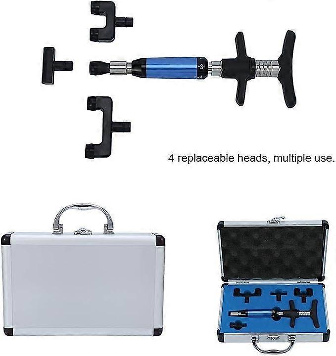 Manual Massager Chiropractic Adjusting Tool,6 Levels Spinal Massager ...