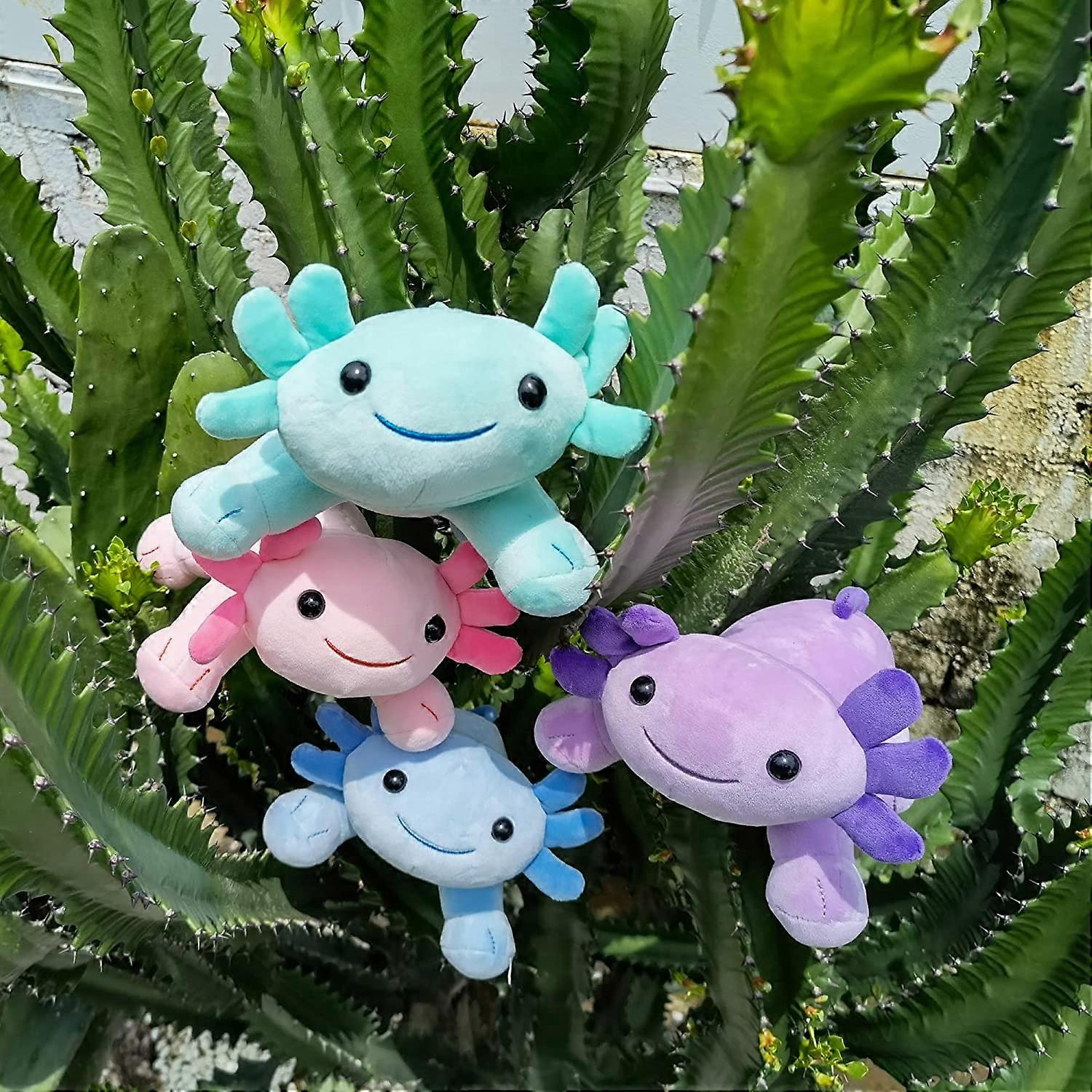 Cute Axolotl Plush Stuffed Animal,Soft Axolotl Plushie Doll, Axolotl ...