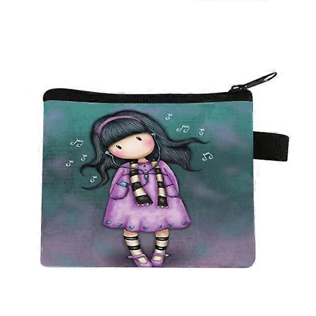 custom pattern Wallet Student Boys And Girls Short Wallet Card Bag ...