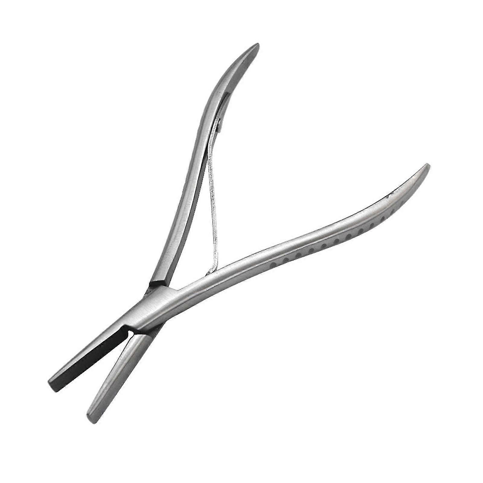 Hair Extension Pliers Flat Surface Stainless Steel Hair Extension Clamp ...