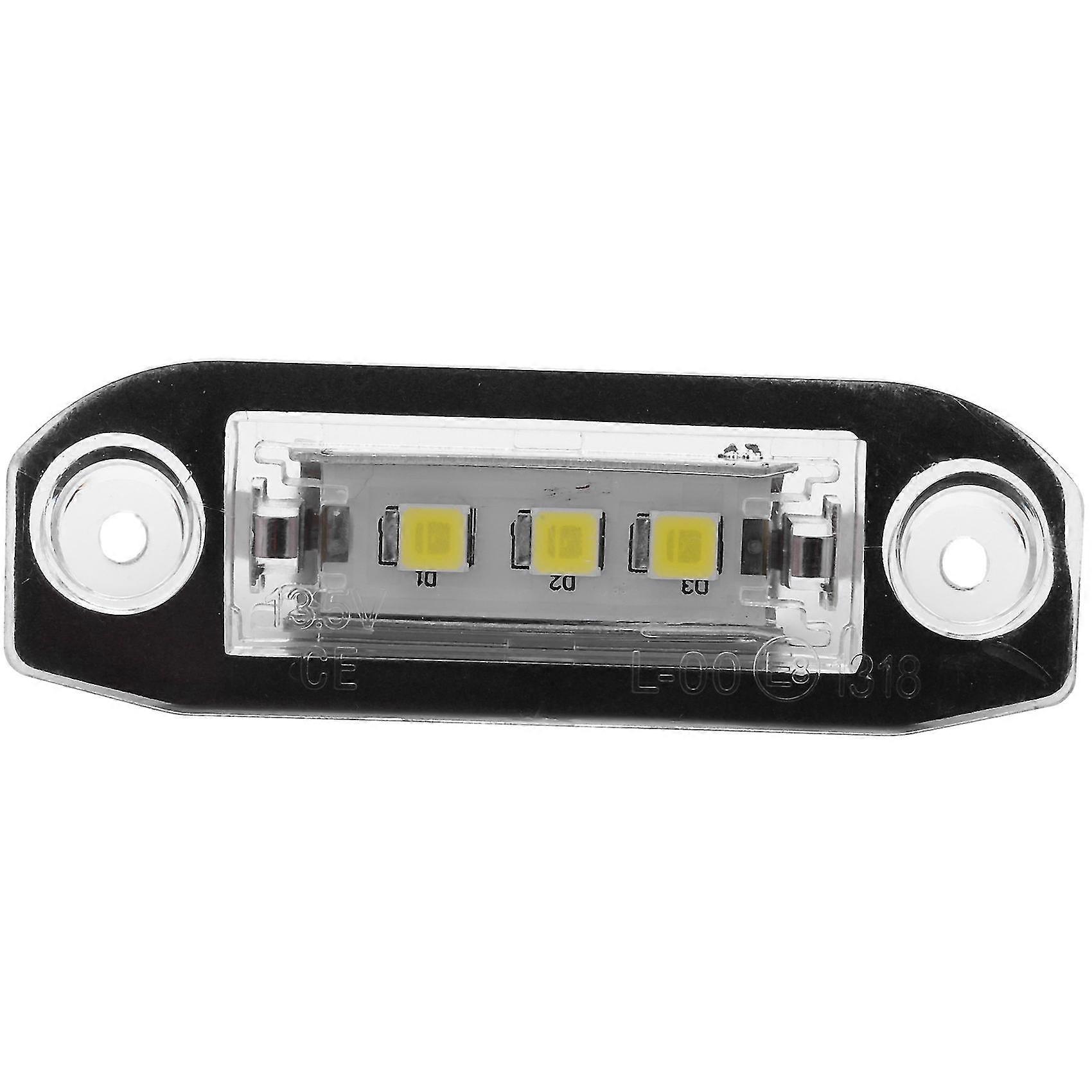2pcs Led License Plate Light For S80 Xc90 S40 V60 Xc60 S60 C70 V50 Xc70 ...