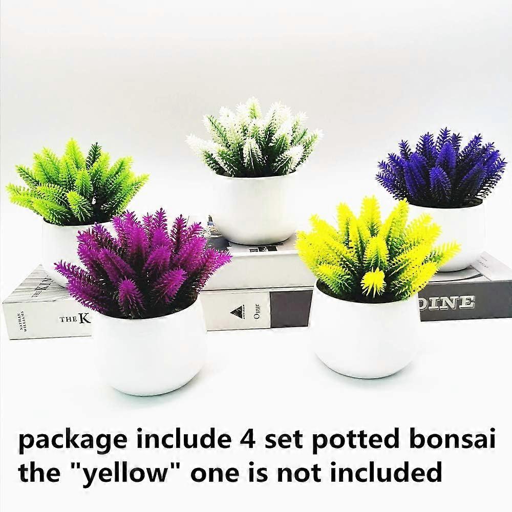 Artificial Potted Plants, Artificial Cactus Topiary Plants, Decorative ...